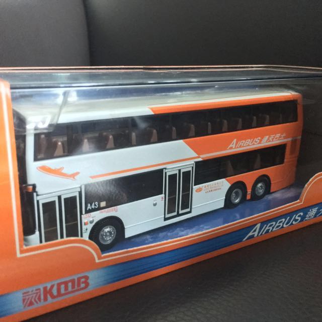 (激罕絕版) CORGI 2000年 九巴 龍運 通天巴士 模型 特別版 1:76 KMB Long Win AirBus Model ...