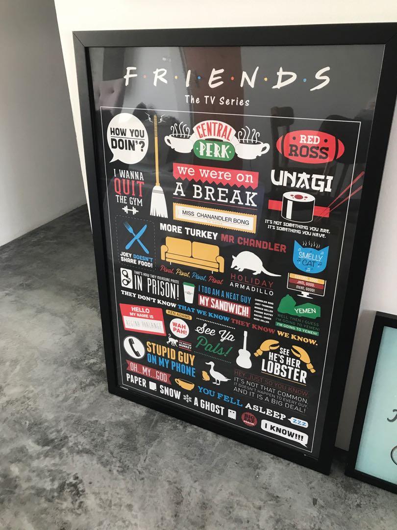 A1 and A0 size frame and poster (2 nos.), Furniture & Home Living, Home ...
