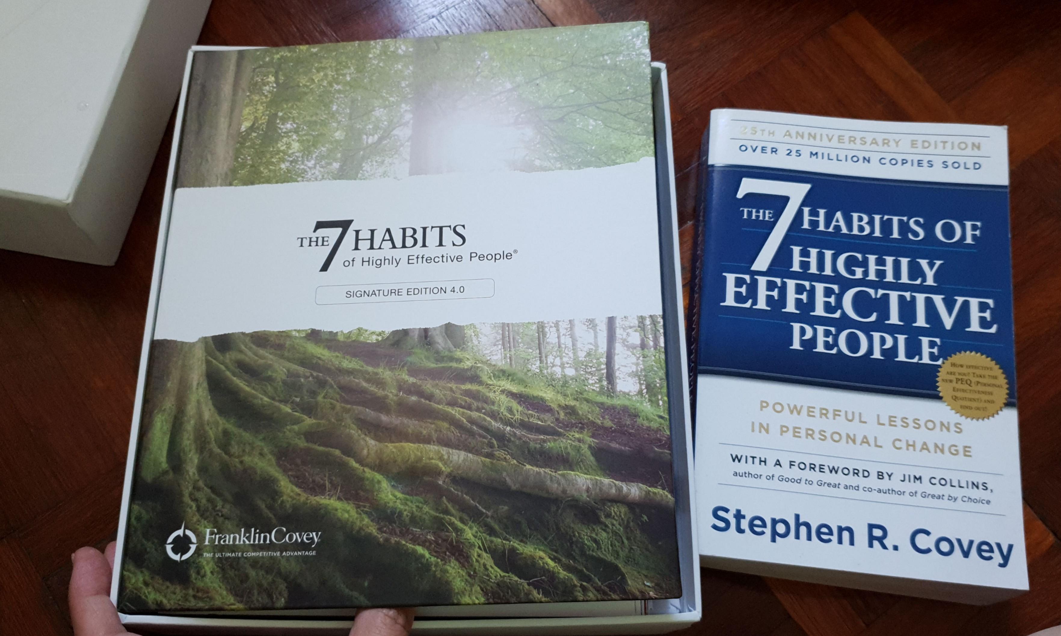 A full set of Franklin Covey: The 7 Habits of Highly Effective People ...