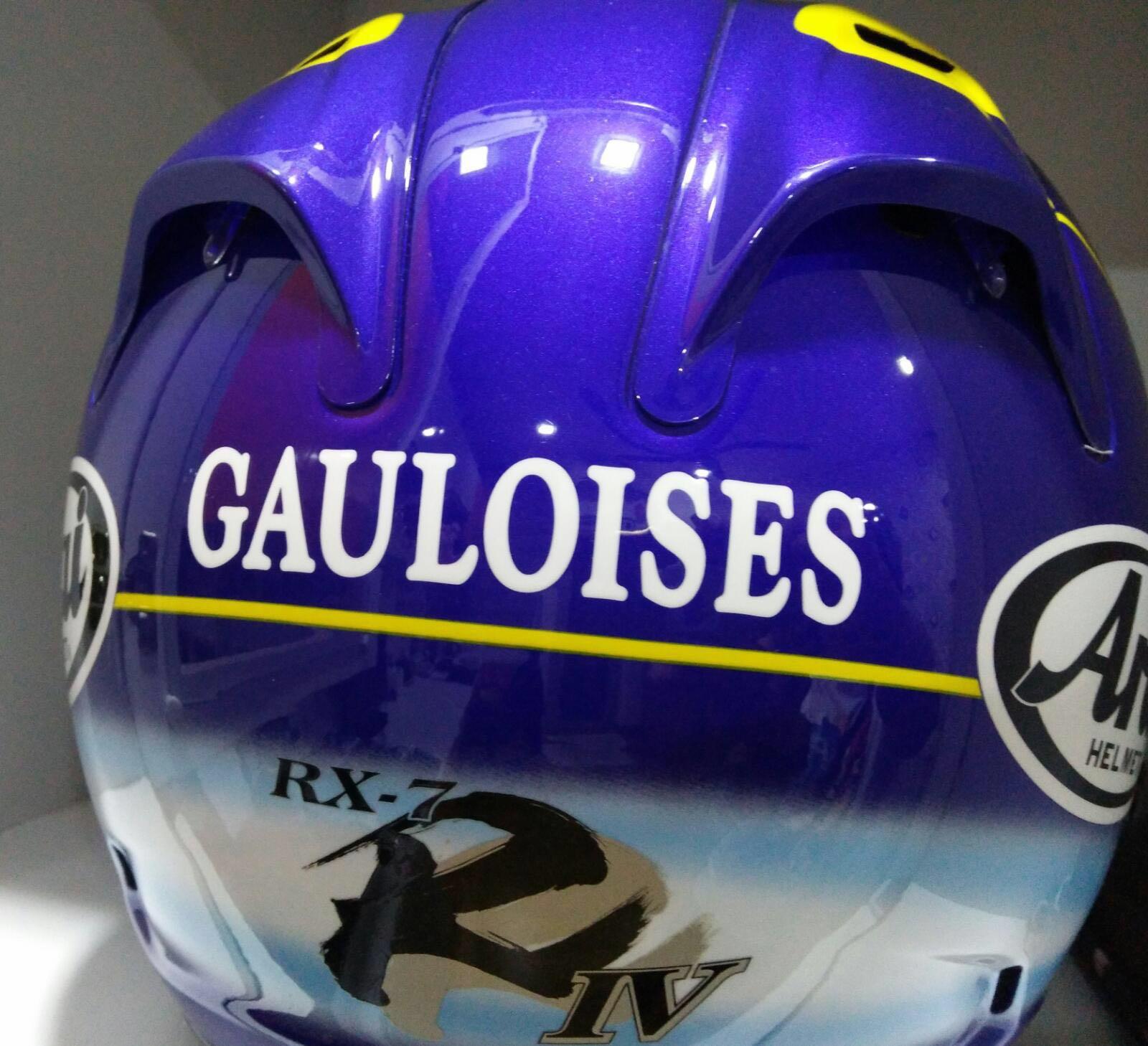 Arai Gauloises Full Face Helmet, Motorcycles, Motorcycle Apparel on ...
