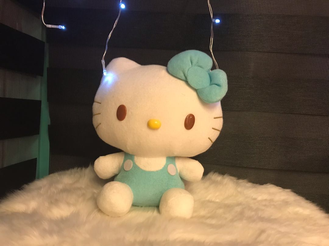 Authentic Sanrio Hello Kitty in Blue, Hobbies & Toys, Toys & Games on ...