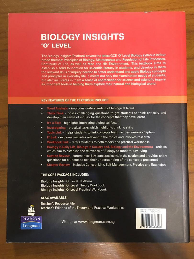 Biology Insights, Hobbies & Toys, Books & Magazines, Assessment Books ...