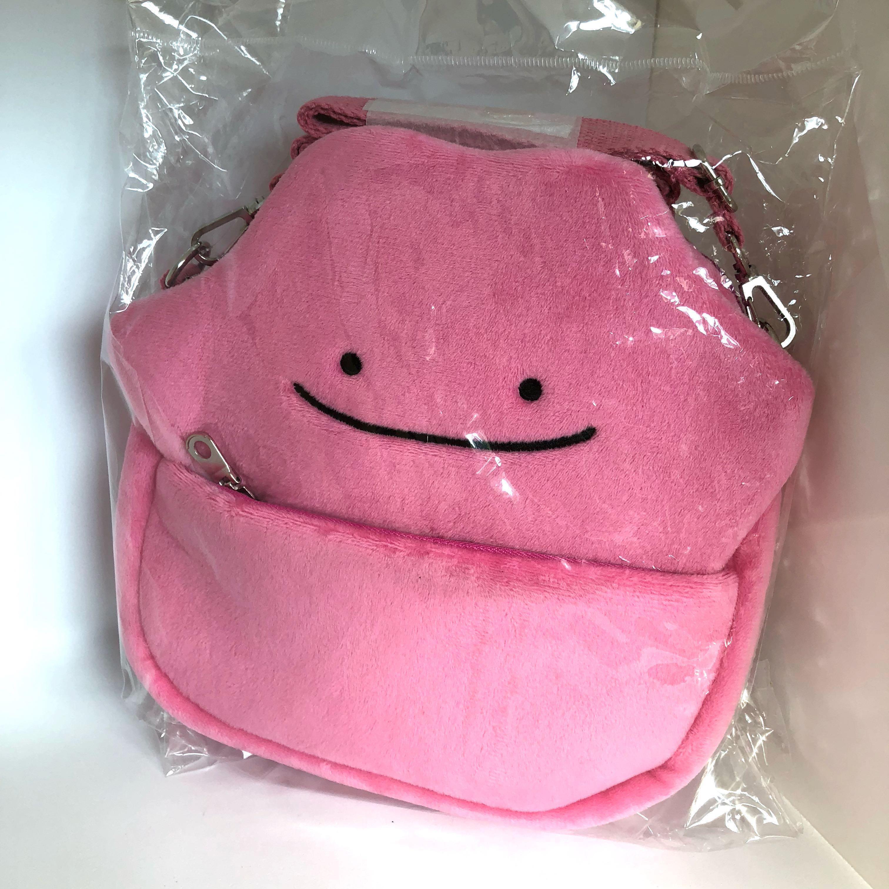 [BNIP] FREE NM Pokemon Center Ditto Shoulder Sling Bag , Luxury, Bags ...