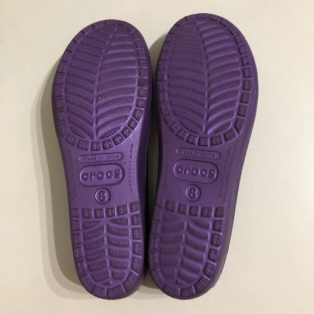 Crocs Lady Flats, Women's Fashion, Footwear, Flats on Carousell