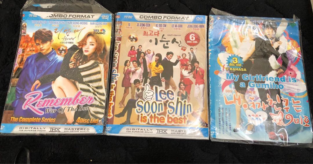 DVD Drama Korea (3 Judul), Musik & Media, CD, DVD & Lainnya di Carousell