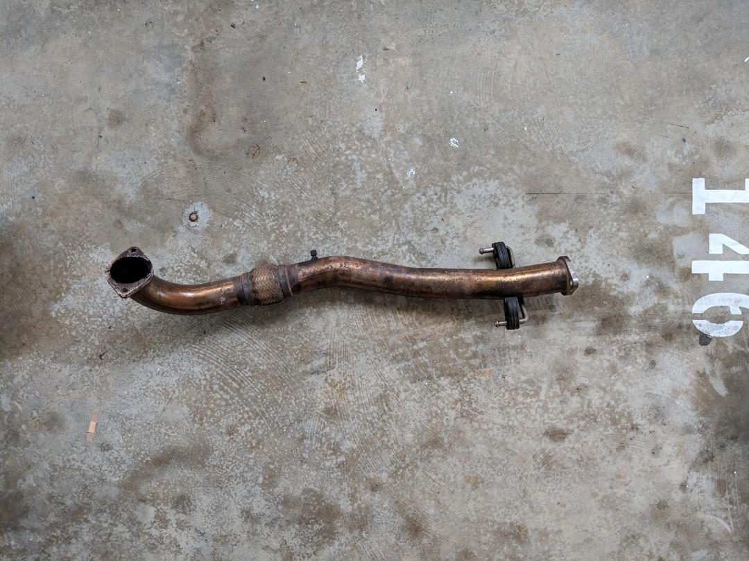 Evo 9 3 Inch Down Pipe & Turbo Elbow, Car Accessories, Accessories on ...