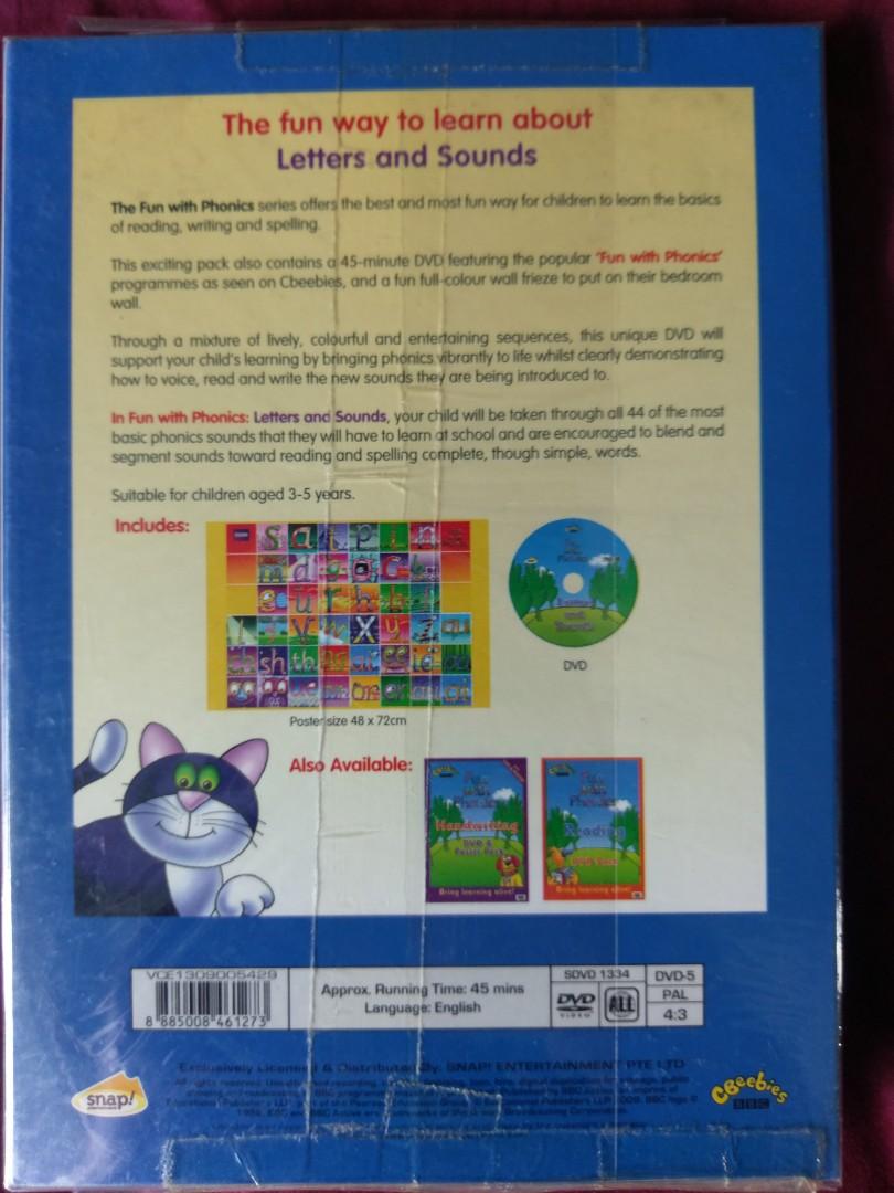 Fun with Phonics DVD, Hobbies & Toys, Music & Media, CDs & DVDs on ...