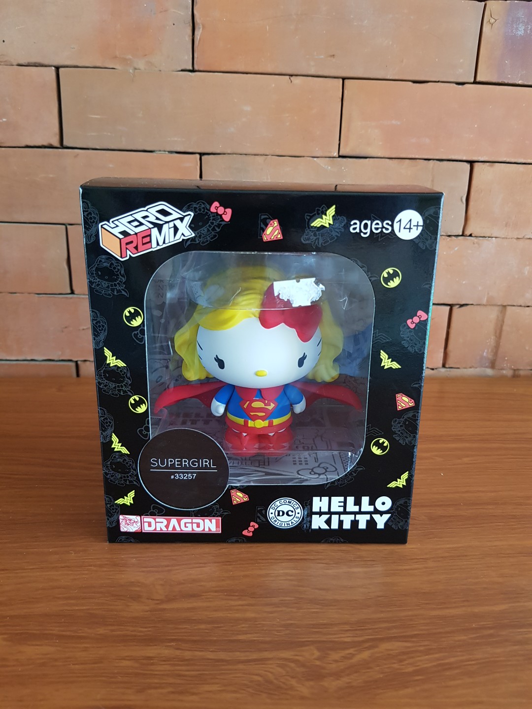 Hello Kitty x DC Comics Supergirl Hero Remix, Hobbies & Toys, Toys ...
