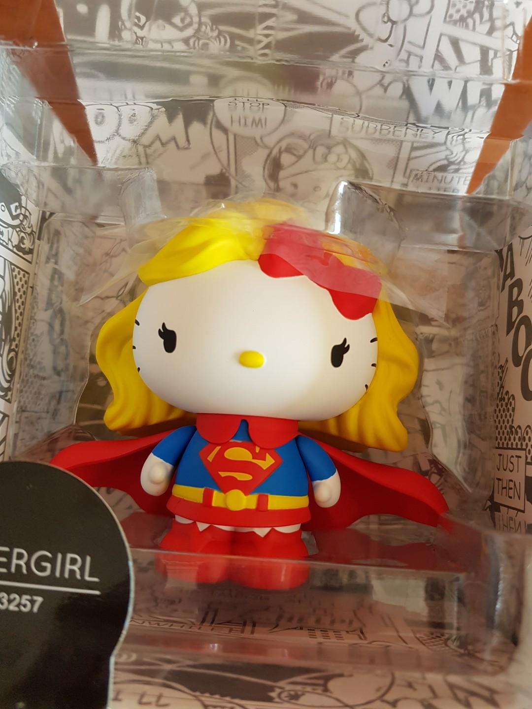 Hello Kitty x DC Comics Supergirl Hero Remix, Hobbies & Toys, Toys ...