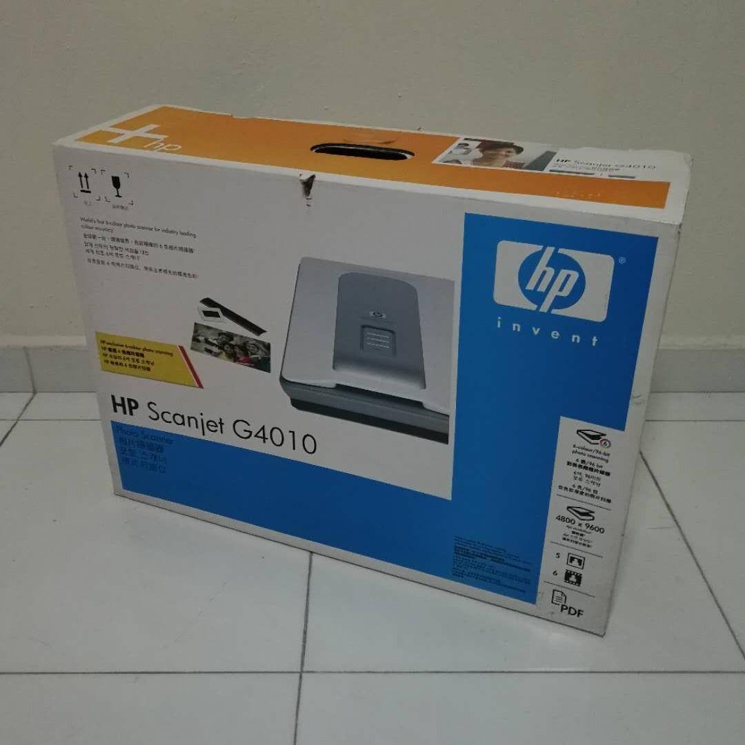 HP Scanjet G4010 (Scanner), Computers & Tech, Printers, Scanners ...