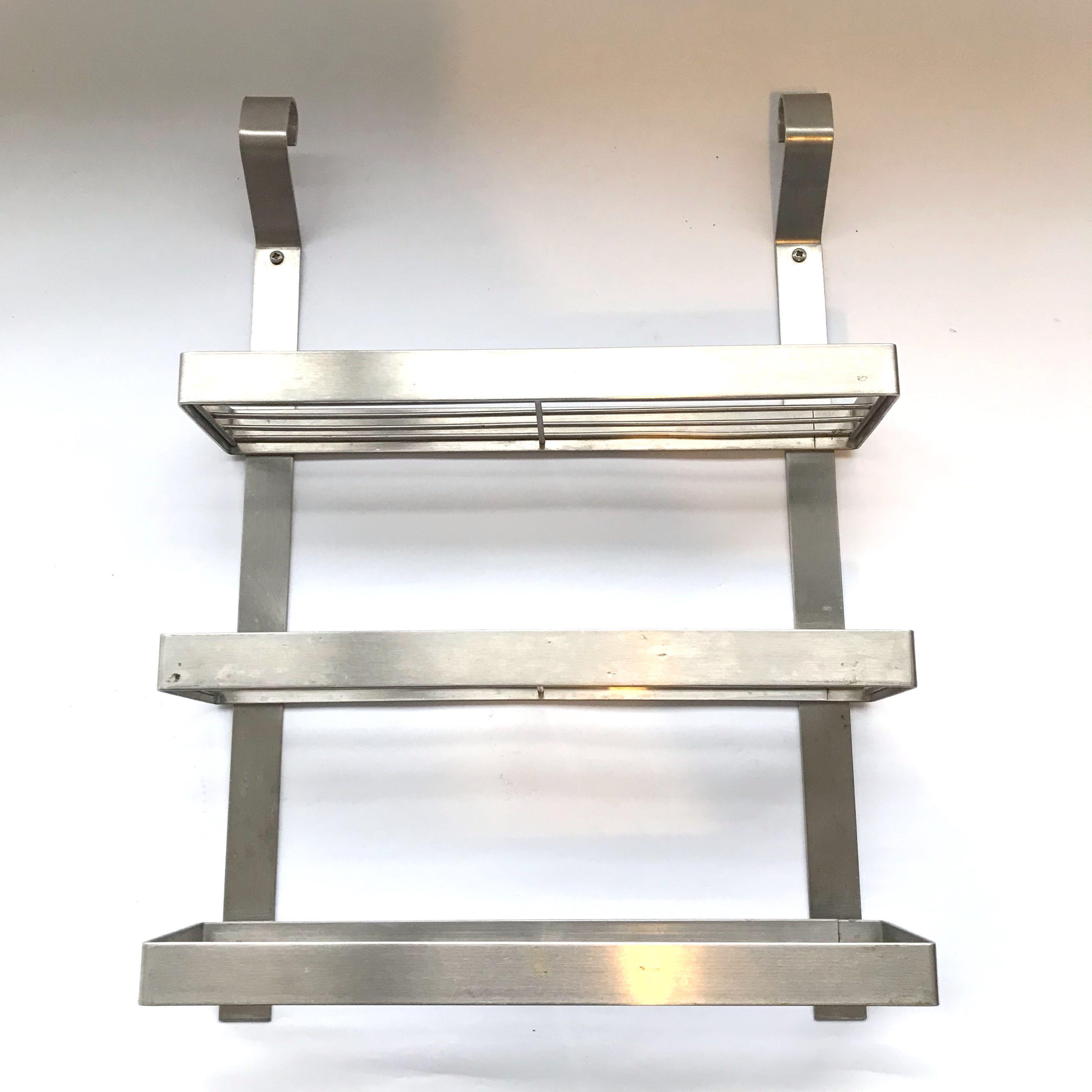 Ikea Steel Rack Grundtal Bathroom or Kitchen 3-tier, Furniture, Shelves ...