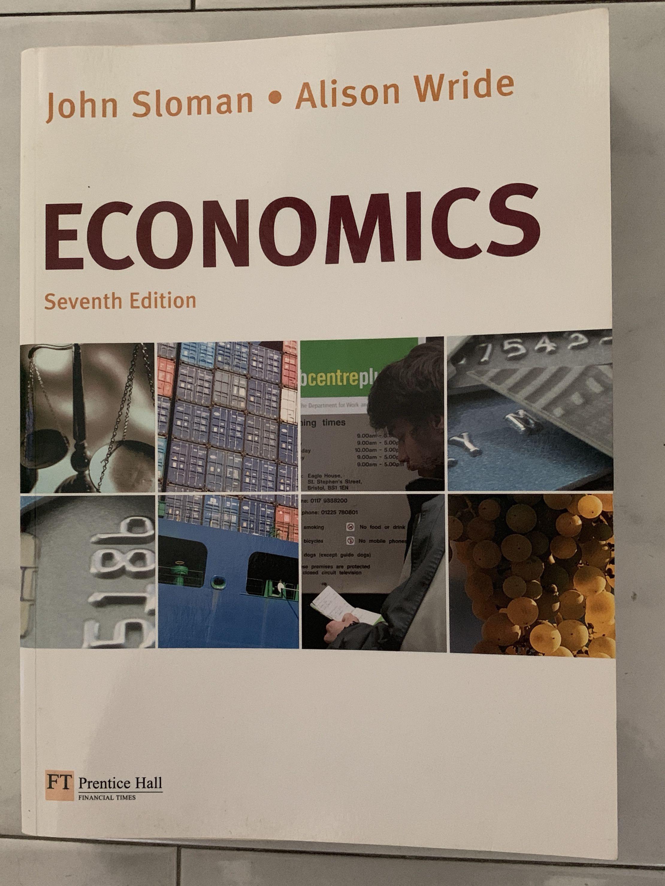 John Sloman Economics Textbook, Hobbies & Toys, Books & Magazines ...