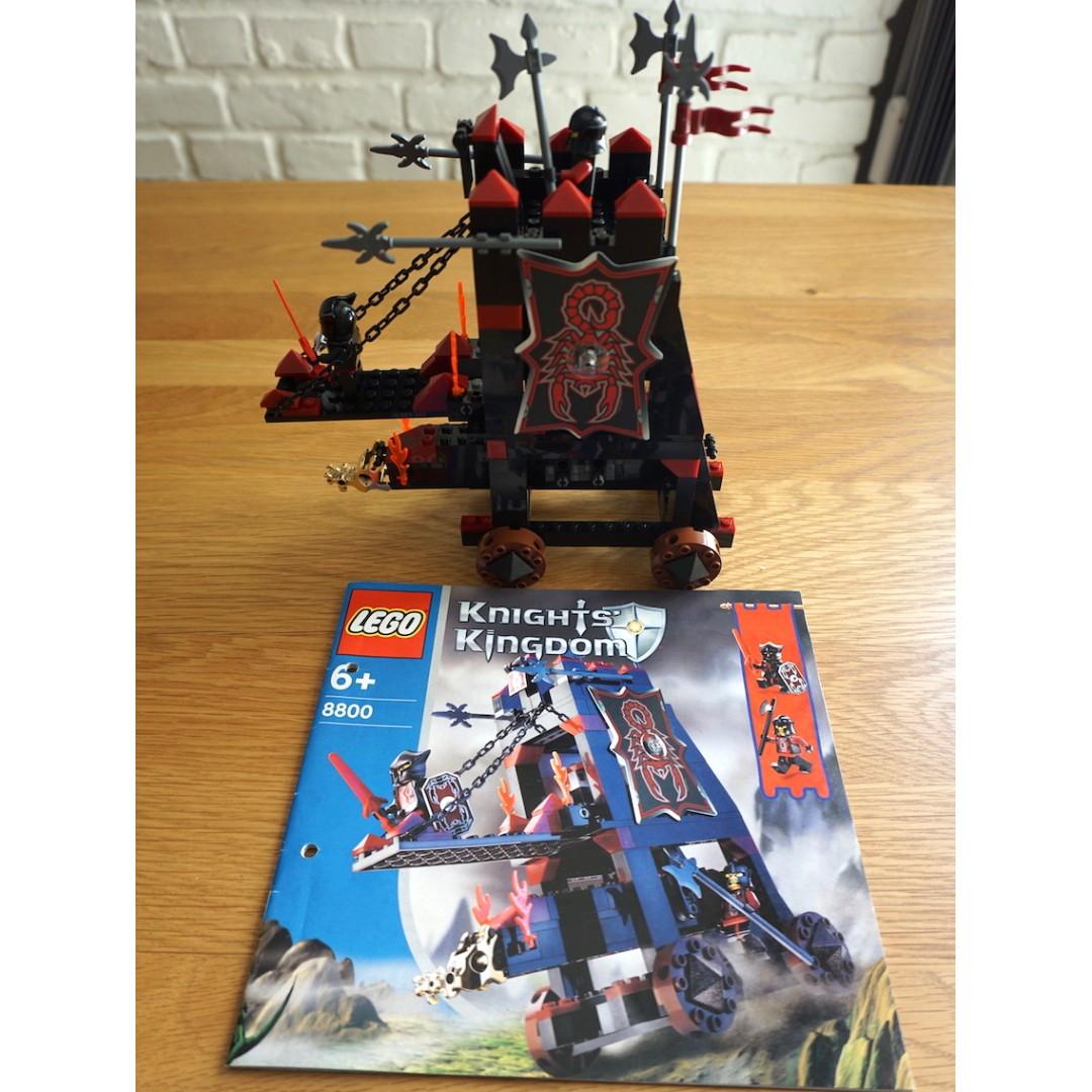 Lego Castle Knights Kingdom set 8800 - Vladek's Siege Engine, Hobbies ...