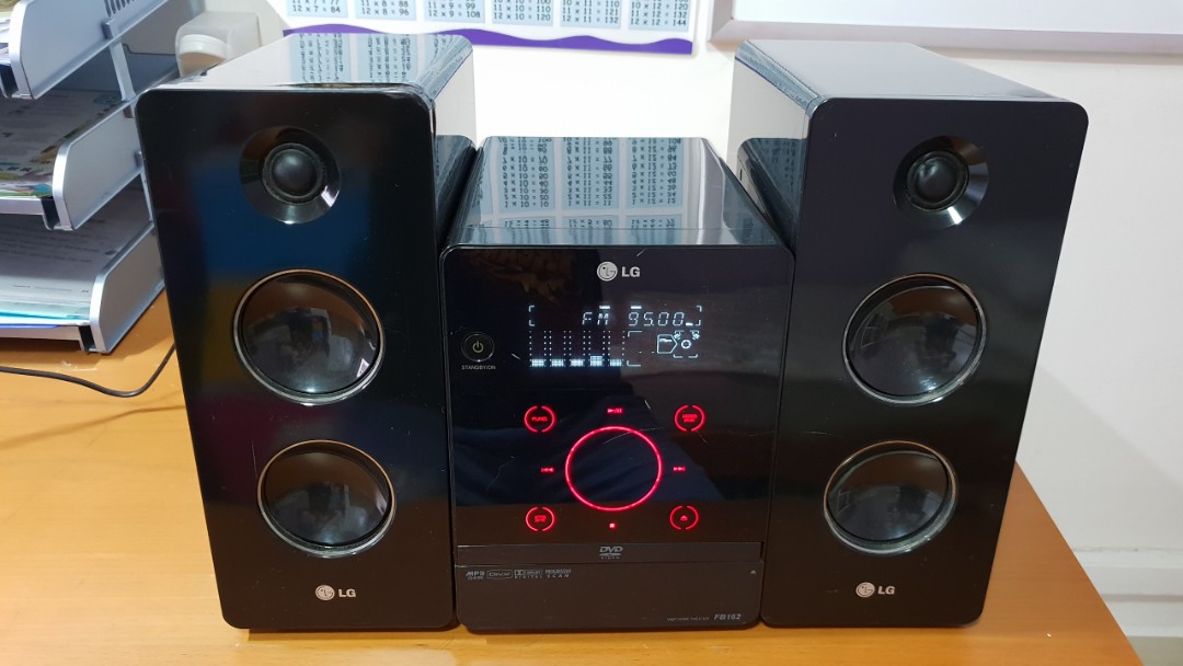 LG FB162 DVD Home Theatre system, Electronics, Audio on Carousell