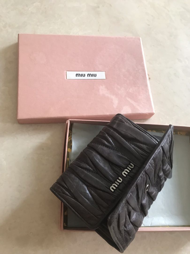 Miu Miu Wallet, Luxury, Bags & Wallets on Carousell
