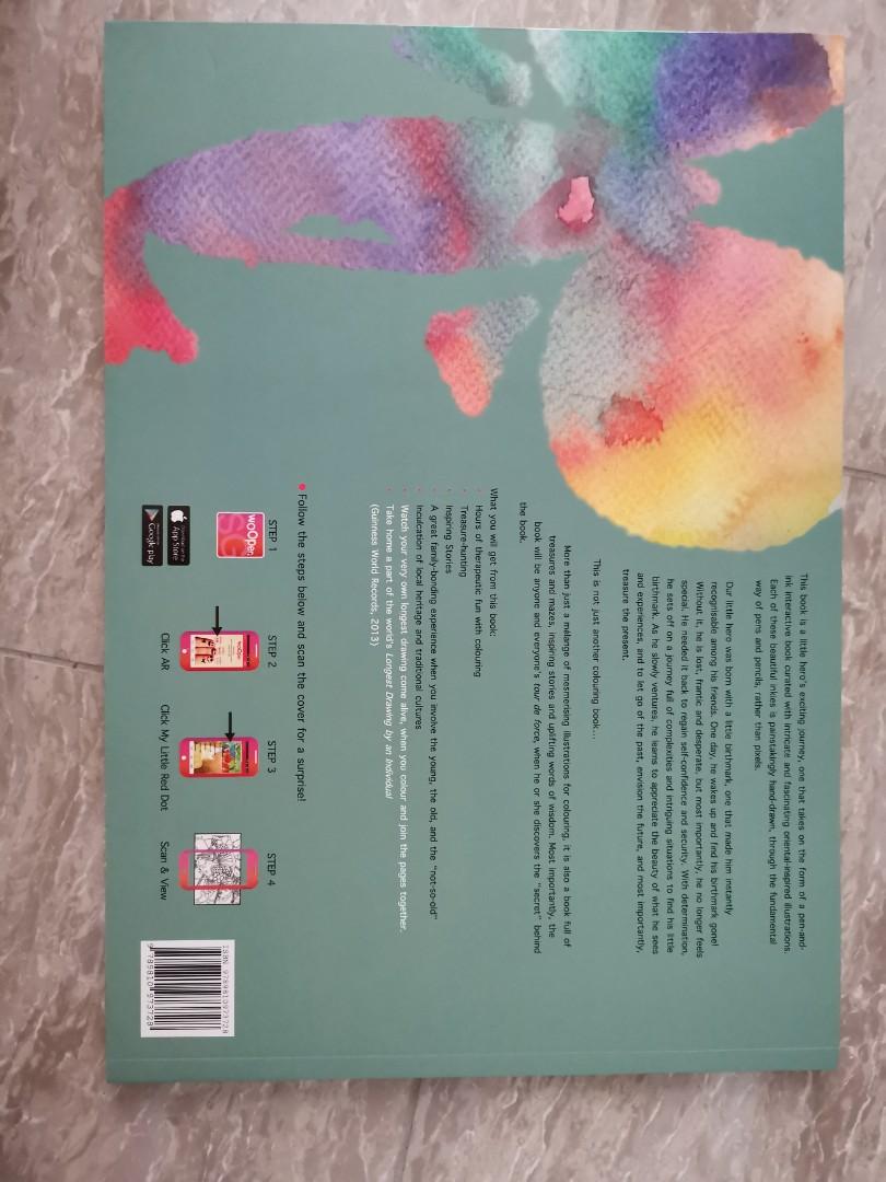 My little red dot colouring book, Hobbies & Toys, Books & Magazines ...