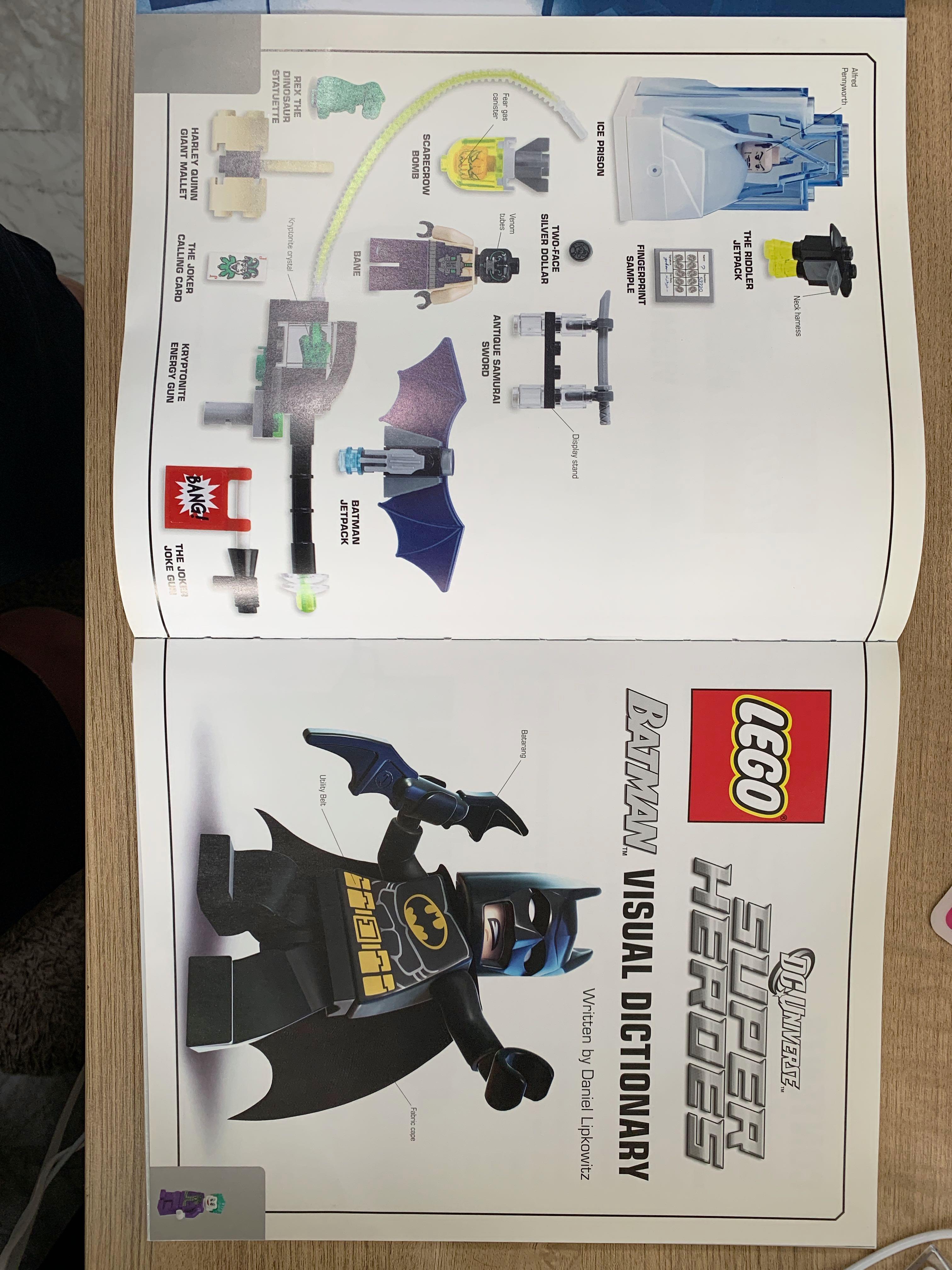 New DK Book LEGO DC Universe Super Heroes Batman Visual Dictionary with ...