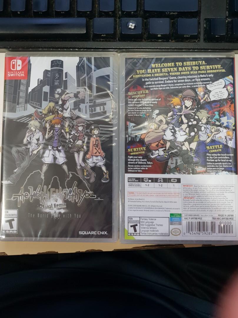 Nintendo Switch - The World Ends With You Final Remix (Asia), Video ...