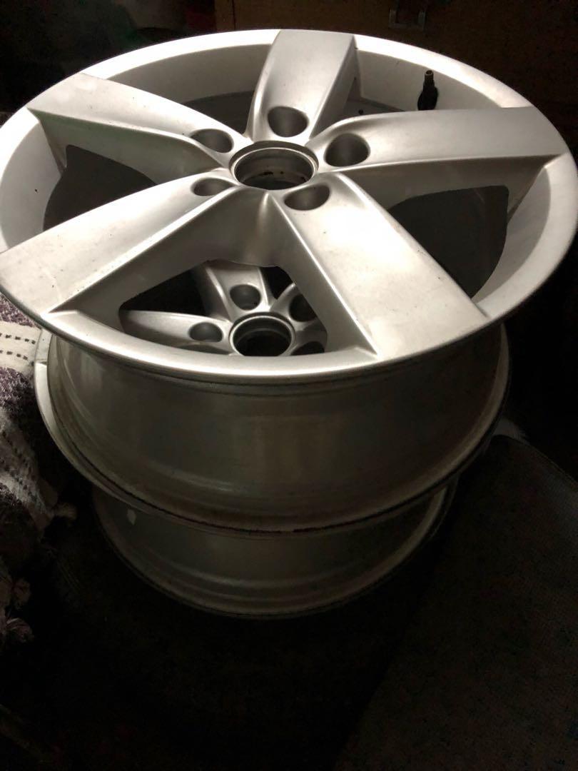 Original Jetta 16 inch rims, Auto Accessories on Carousell