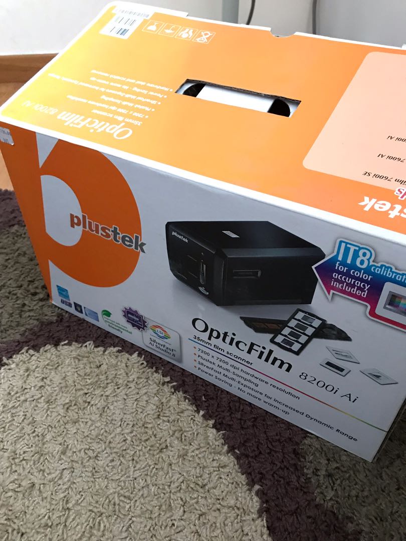 Plustek 8200i Ai film scanner, Computers & Tech, Printers, Scanners ...