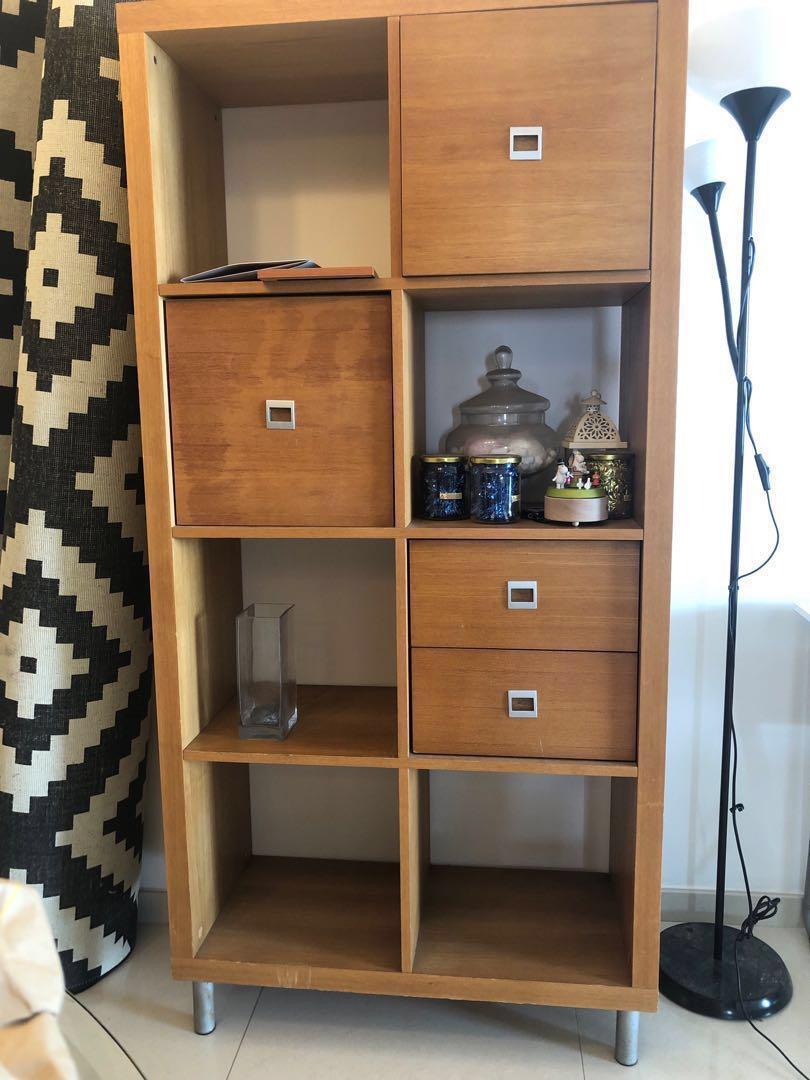 *PRICE DROPPED* Scanteak Wooden Display Cabinet, Furniture & Home ...
