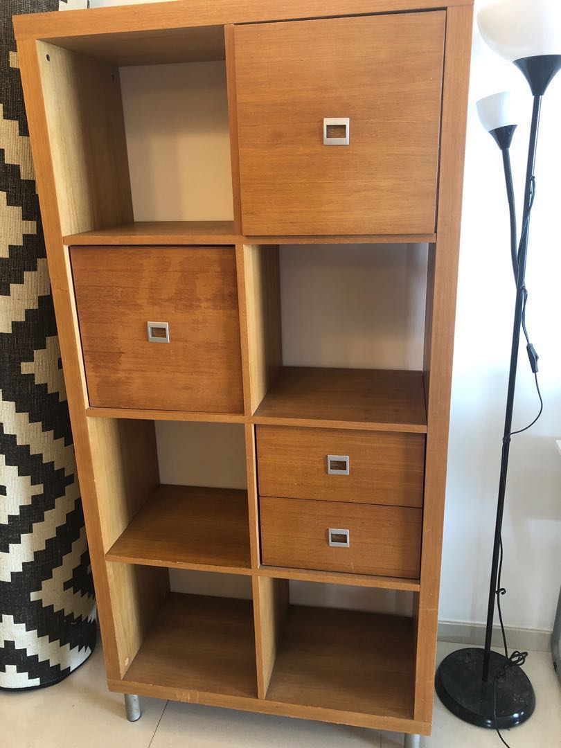 *PRICE DROPPED* Scanteak Wooden Display Cabinet, Furniture & Home ...