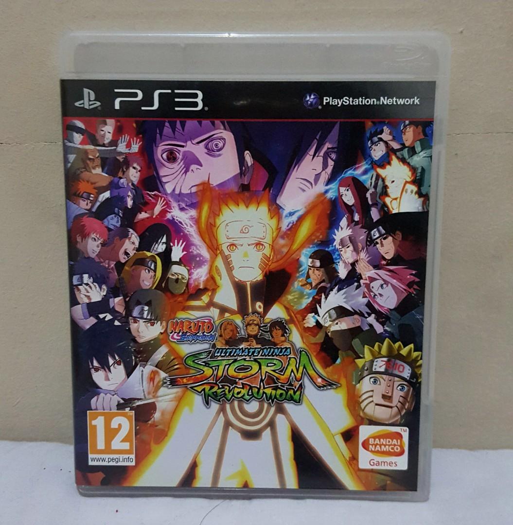 PS3 Naruto Ultimate Ninja Storm Revolution, Video Gaming, Video Games ...