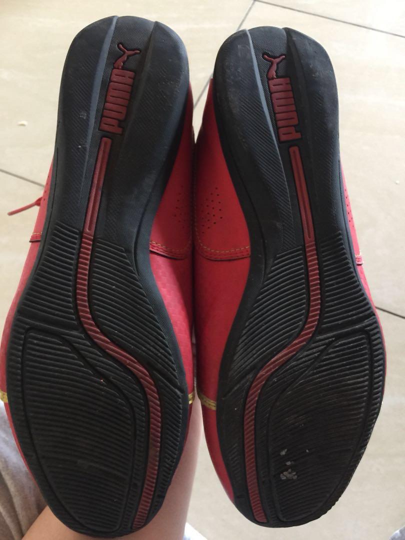 Puma red shoes ( original), Men's Fashion, Footwear, Sneakers on Carousell