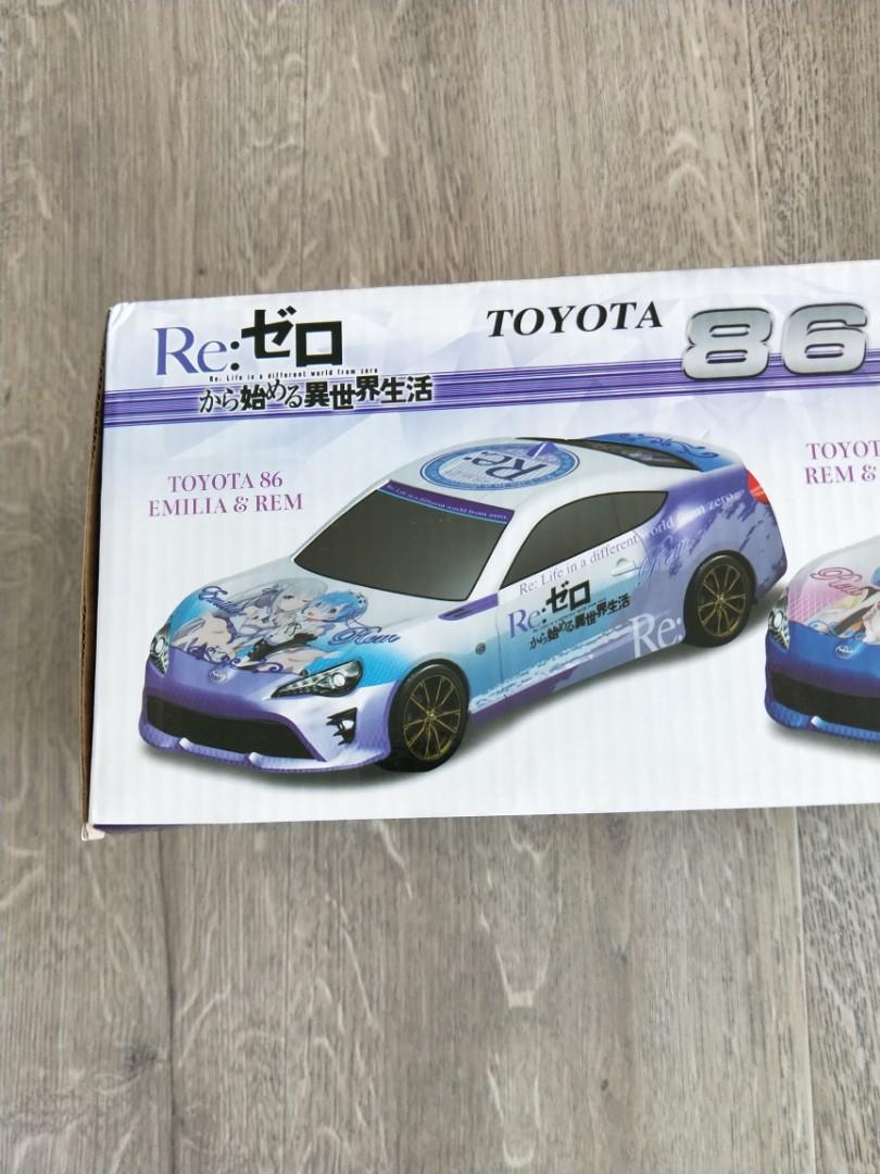 Re: Zero Starting life in another world Toyota 86 RC, Hobbies & Toys, Toys & Games on Carousell