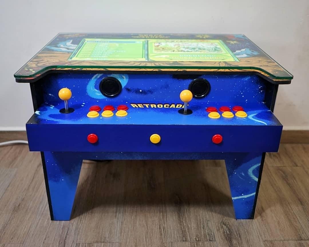 RetroCade Handmade Coffee Table Arcade Machine, Video Gaming, Video ...