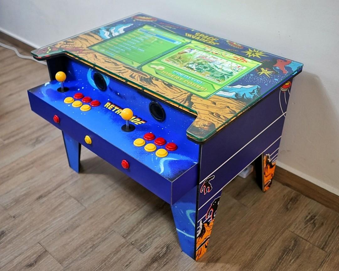 RetroCade Handmade Coffee Table Arcade Machine, Video Gaming, Video ...