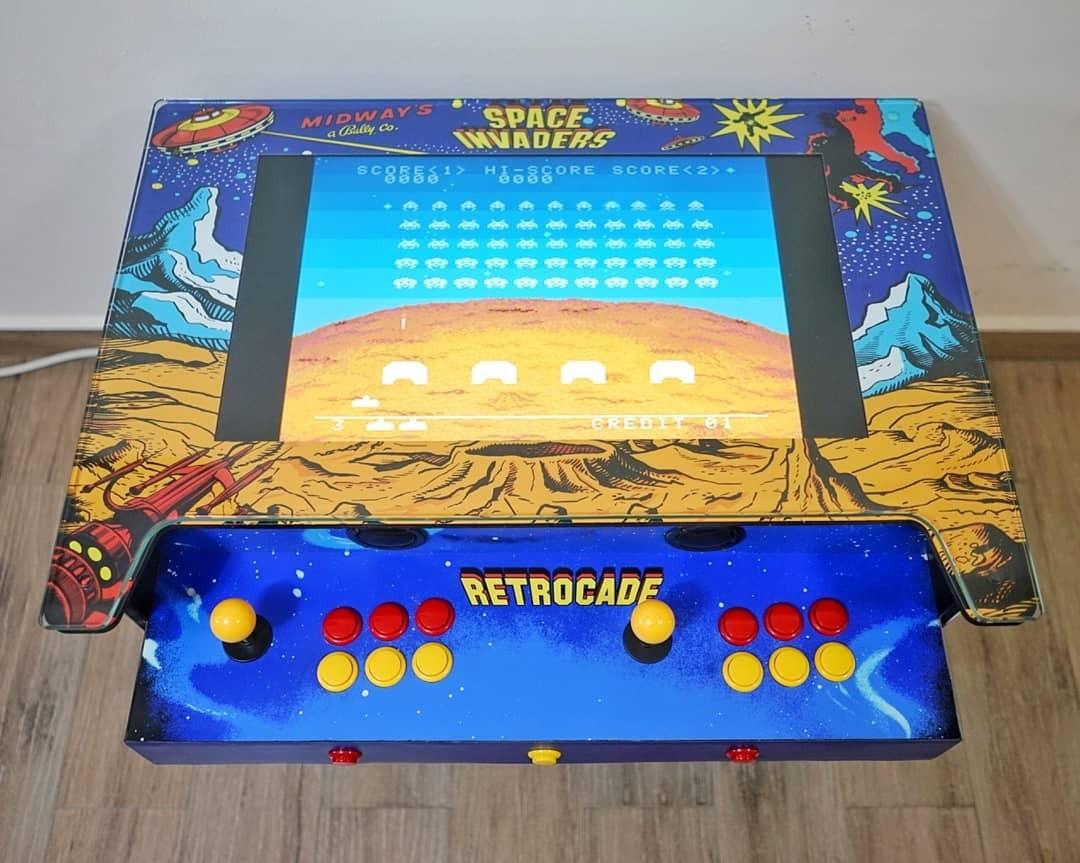 RetroCade Handmade Coffee Table Arcade Machine, Video Gaming, Video ...