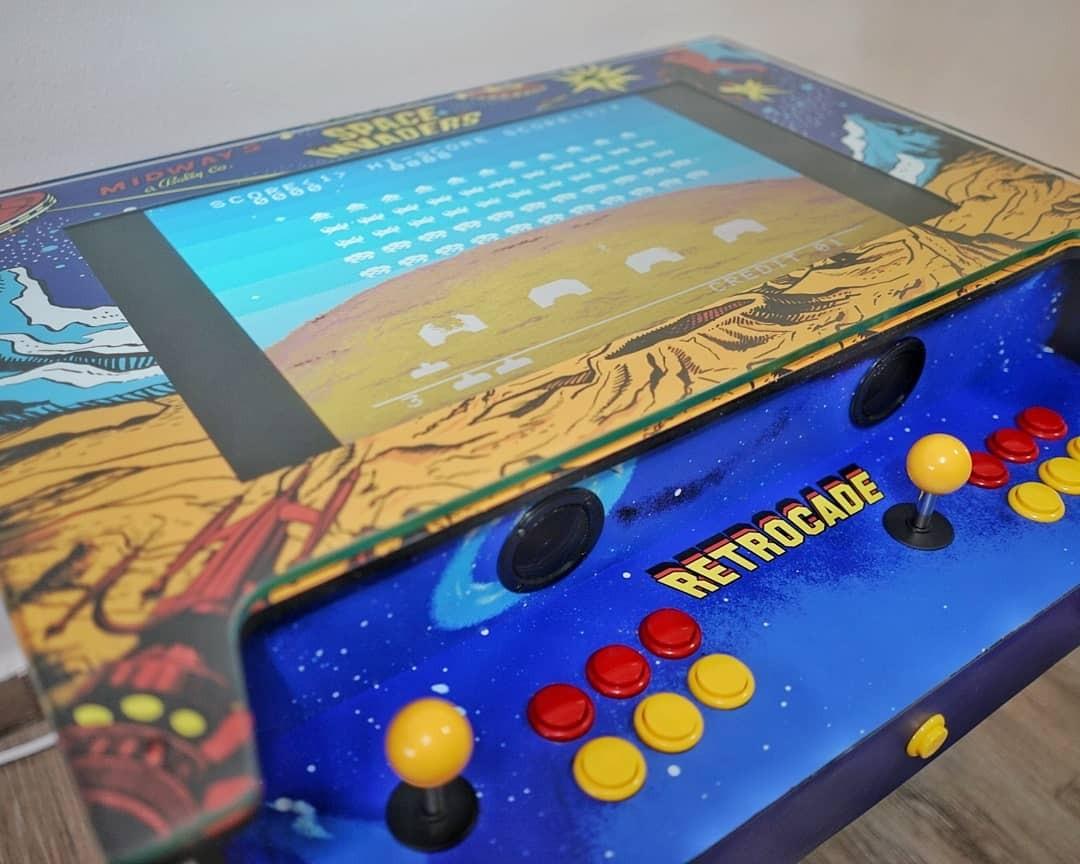 RetroCade Handmade Coffee Table Arcade Machine, Video Gaming, Video ...