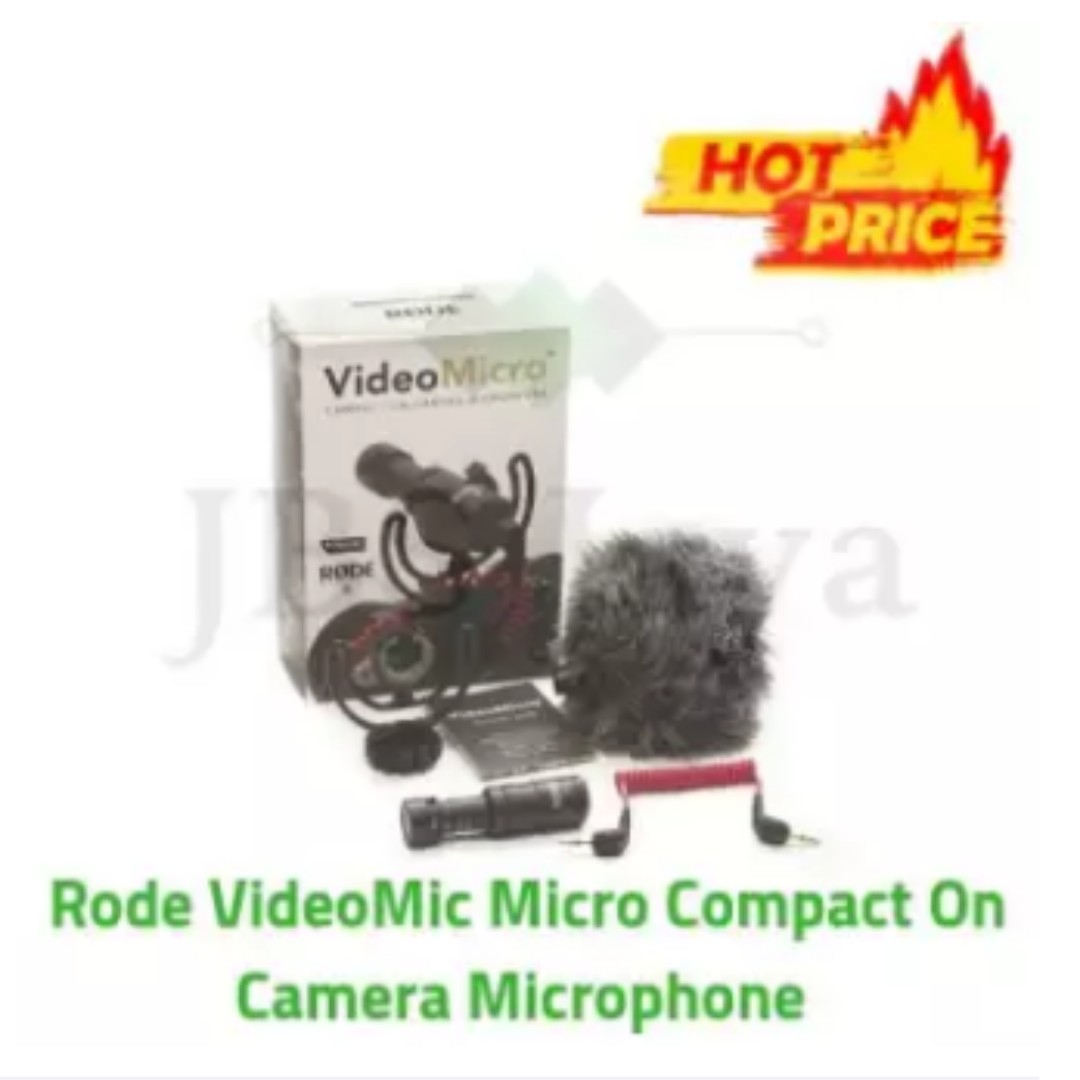 Rode VideoMic Micro Compact On Camera Microphone, Audio, Portable Audio ...