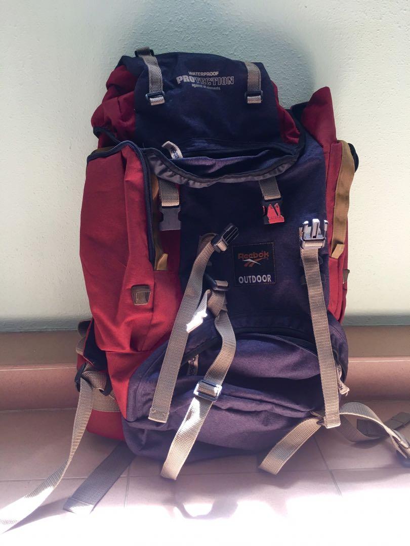 Rugged giant hiking backpack, Men's Fashion, Bags, Backpacks on Carousell