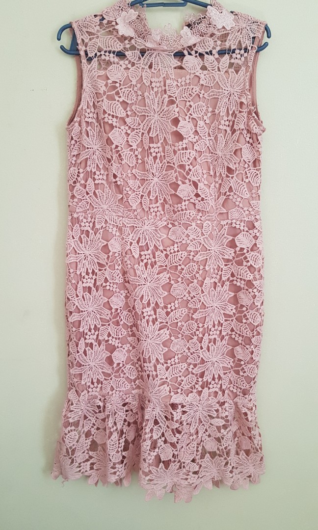 Samlin Ladies Pink Dress, Women's Fashion, Dresses & Sets, Dresses on ...