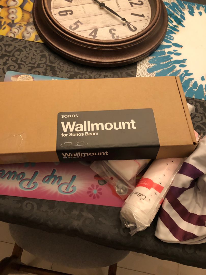 Sonos beam wall mount. Open packaging but unused, Mobile Phones ...