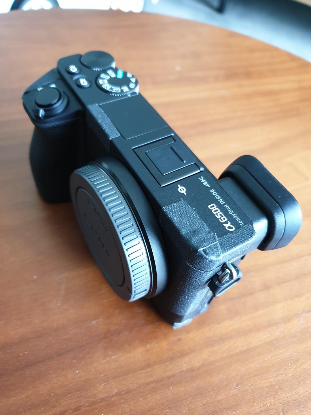 Sony a6500 - 500 shutter count, like New!, Photography, Cameras on Carousell