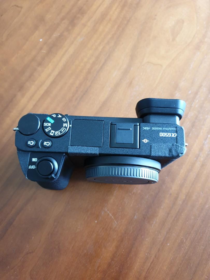 Sony a6500 - 500 shutter count, like New!, Photography, Cameras on Carousell