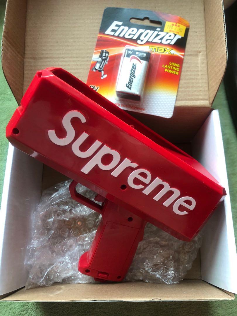 Supreme Money Gun, Hobbies & Toys, Toys & Games on Carousell