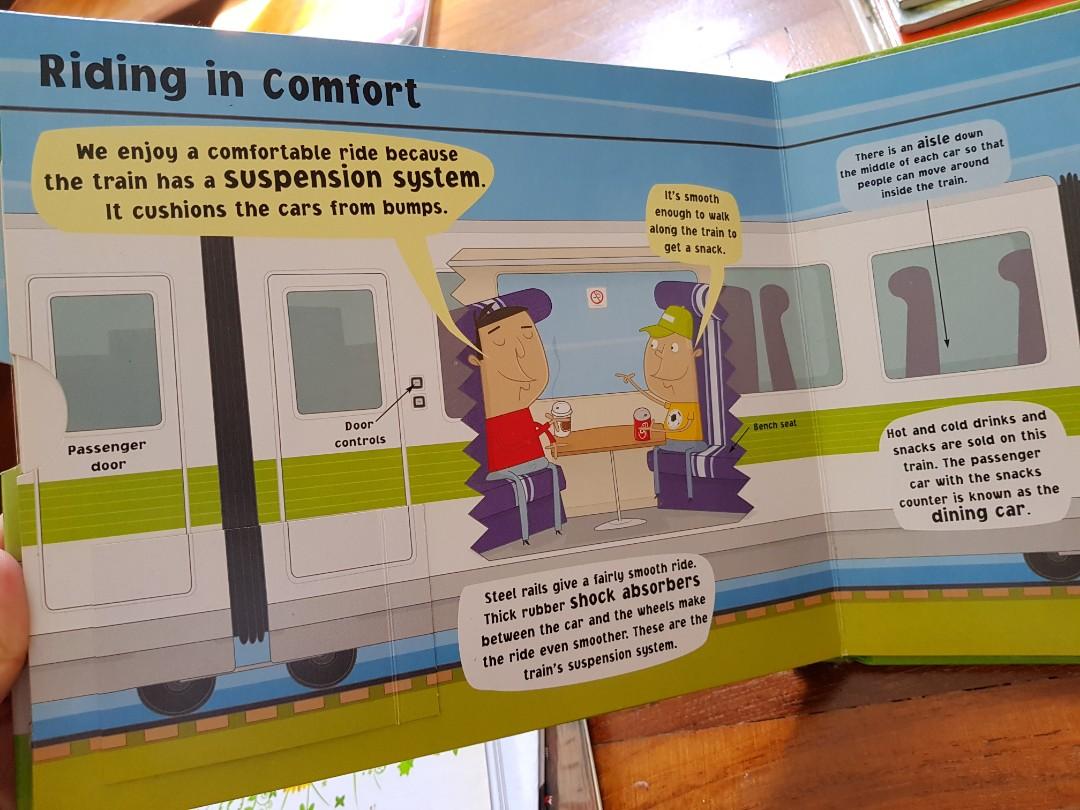 Trains - and how they work (with flaps and pull out), Hobbies & Toys ...