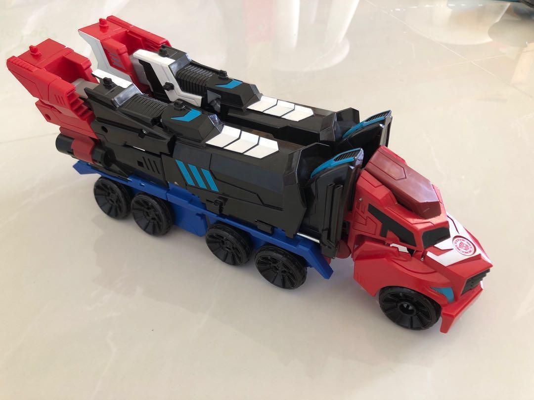 Transformers Robots in Disguise Mega Optimus Prime, Hobbies & Toys ...