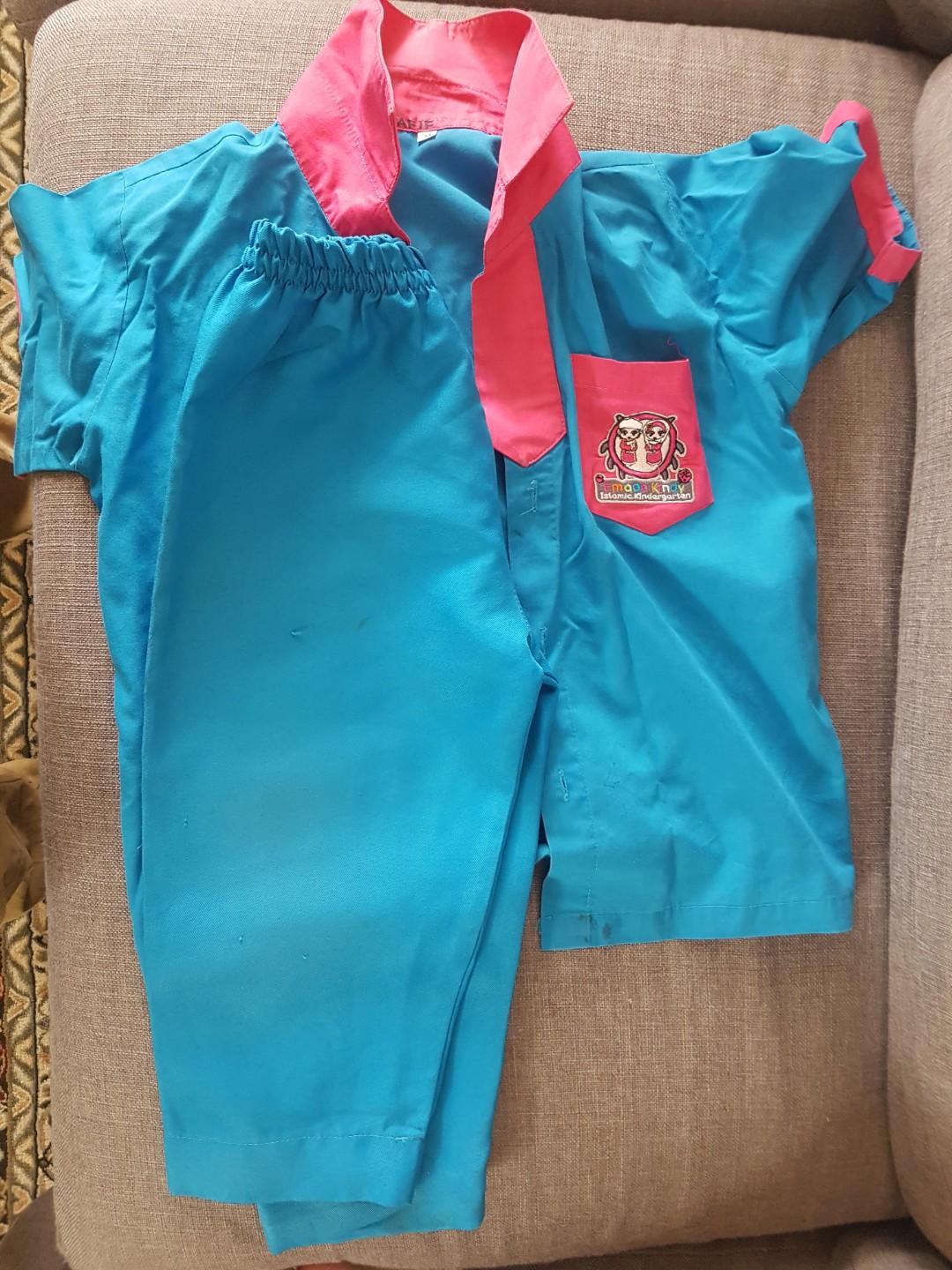 Uniform Lelaki Emaan Kindy, Babies & Kids, Babies & Kids Fashion on ...