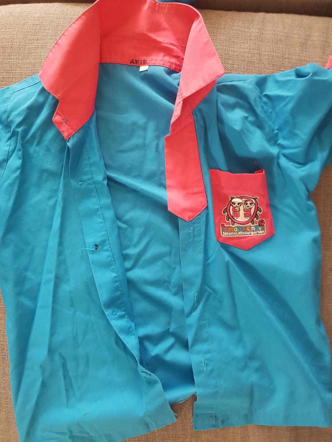 Uniform Lelaki Emaan Kindy, Babies & Kids, Babies & Kids Fashion on ...