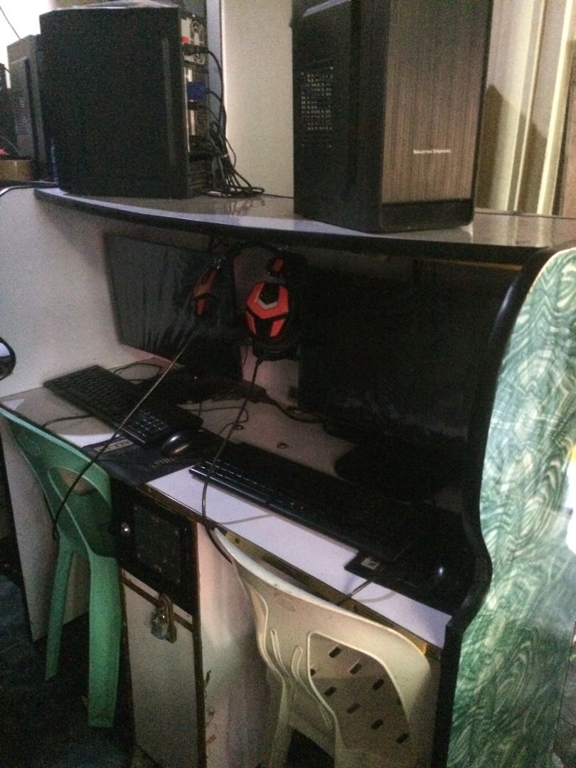 Used PC with twin pisonet arcade box, Computers & Tech, Desktops on ...