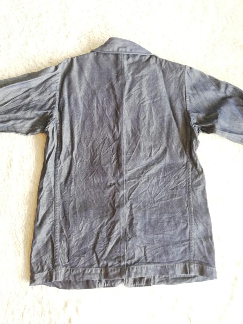 vintage 70's worker jacket kain nankai kepala kain, Men's Fashion ...