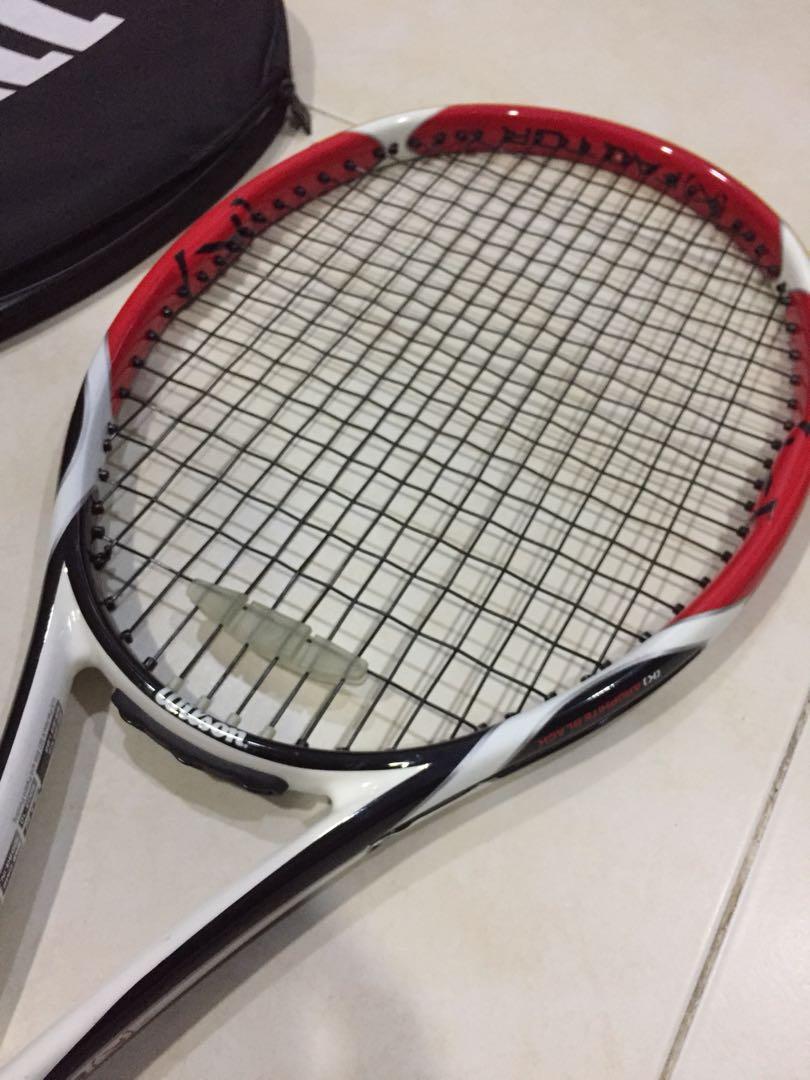 Wilson K Bold tennis racket, Sports Equipment, Sports & Games, Racket ...