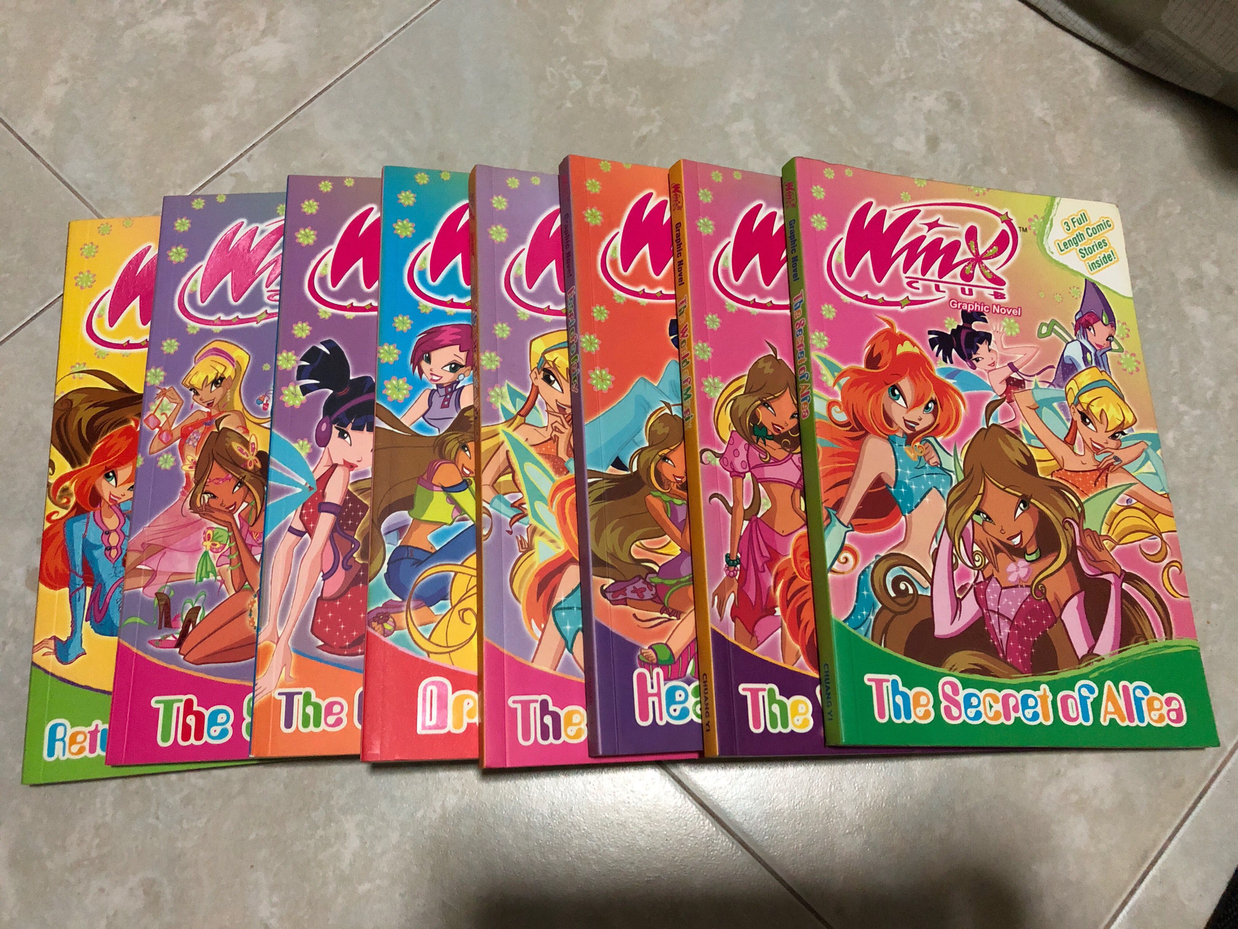 Winx club graphic novels, Hobbies & Toys, Books & Magazines, Fiction ...