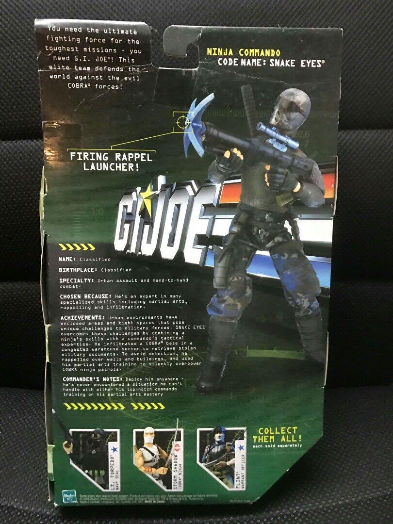 全新 未開封 G I JOE NINJA COMMANDO, 興趣及遊戲, 玩具 & 遊戲類 - Carousell