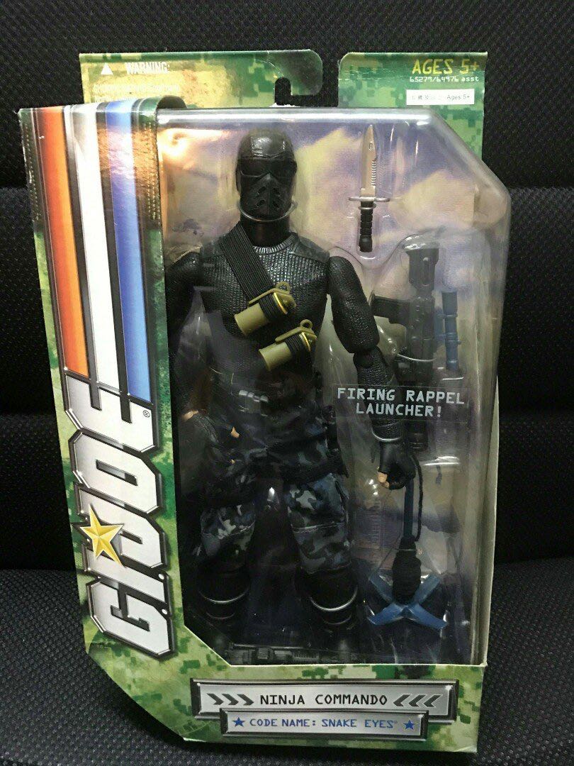 全新 未開封 G I JOE NINJA COMMANDO, 興趣及遊戲, 玩具 & 遊戲類 - Carousell